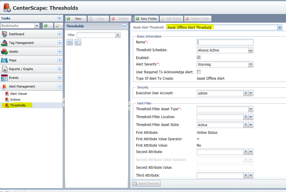 Set Up an Offline Asset Alert – RF Code